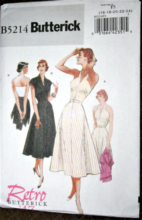 Retro Butterick 5214 Sz 16-24 Plus Size 1947 Reissue Jacket - Etsy