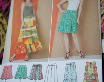 Plus Size Gored Skirt Pattern - Etsy
