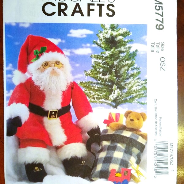 Santa Doll Pattern - Etsy