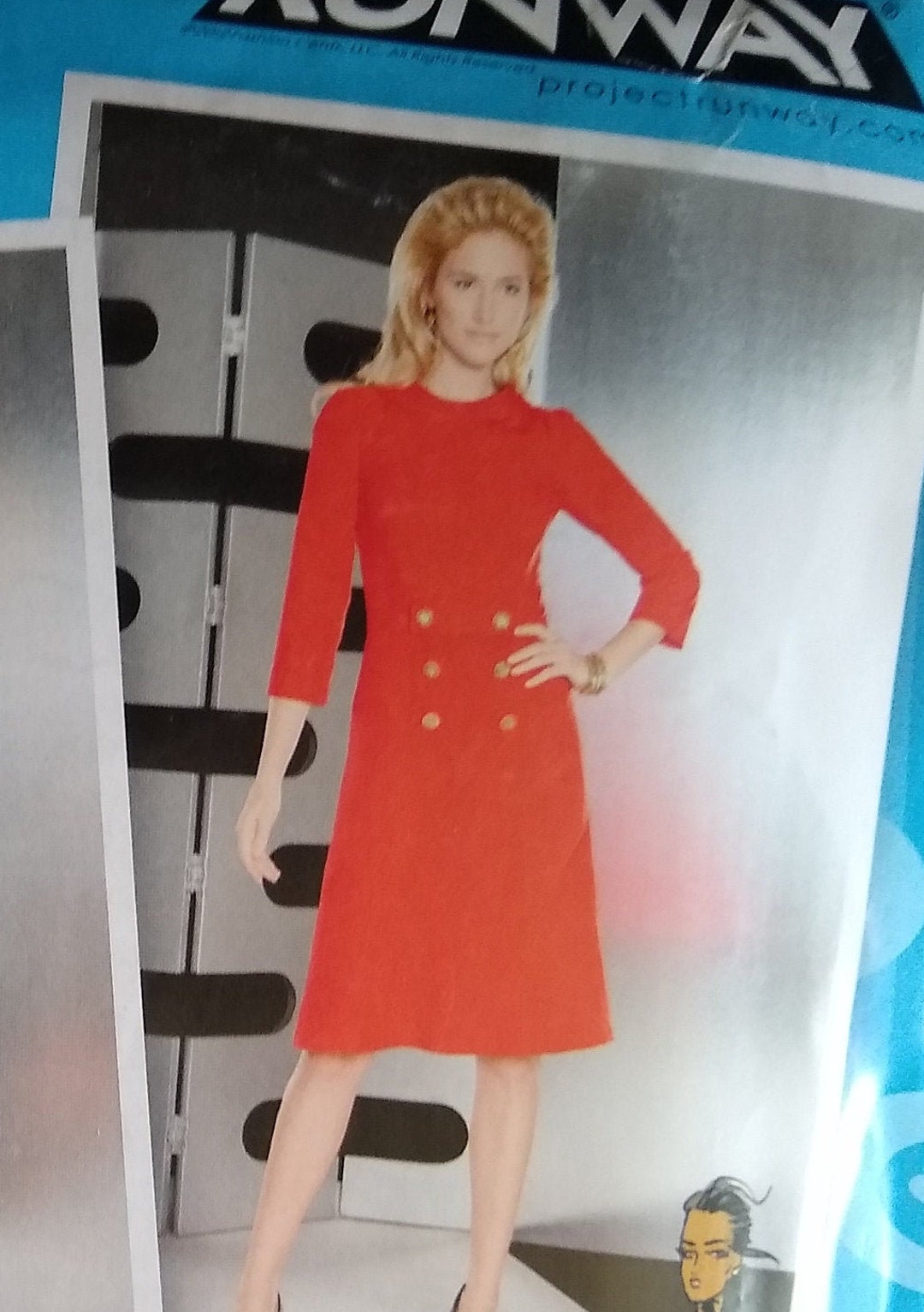 Sale Dress Pattern Simplicity 1913 Sz 4-12. Princess Seams, Straight or ...