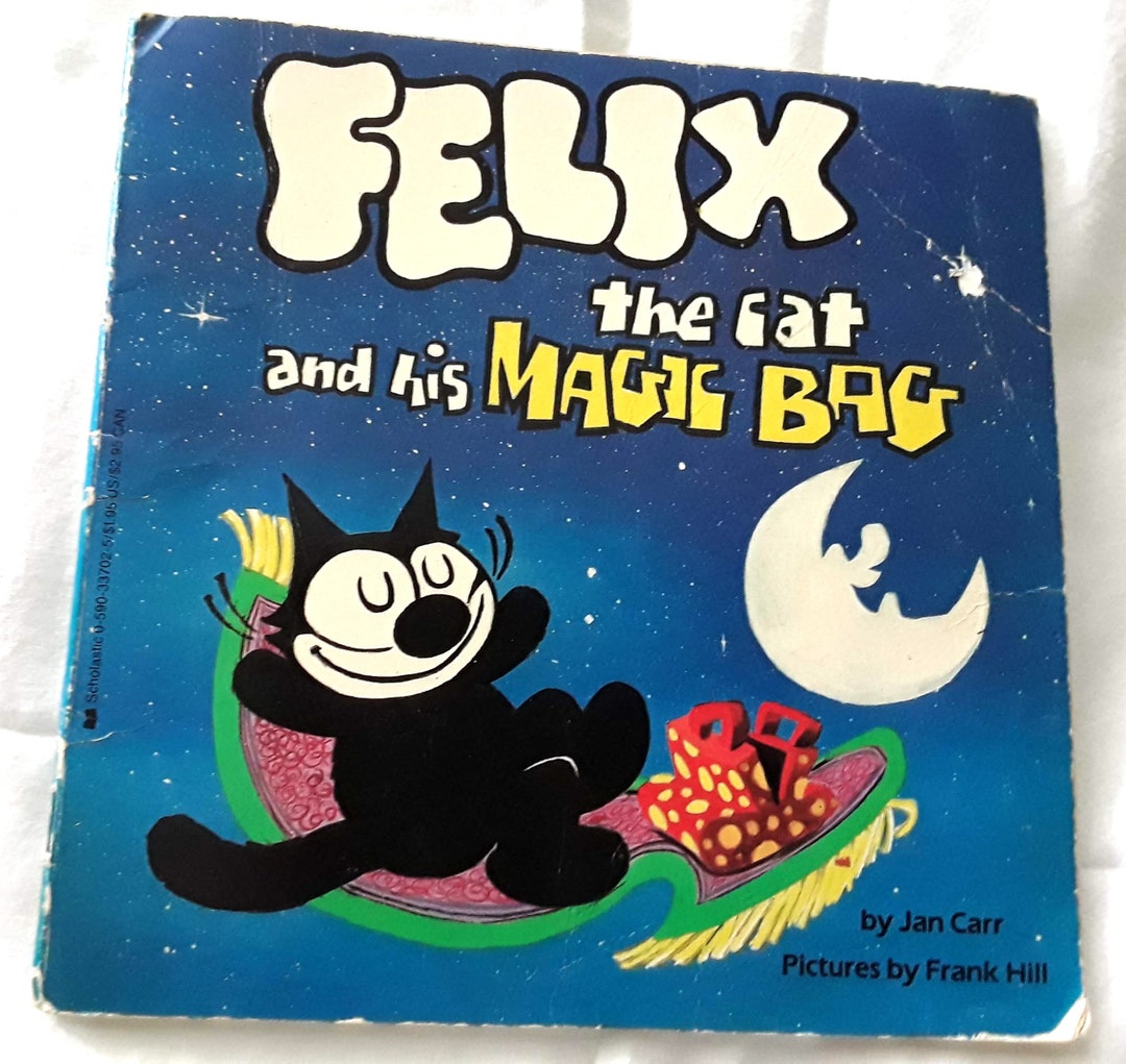 Vintage Children's Book felix the Cat and the Magic Bag Toddler Book ...