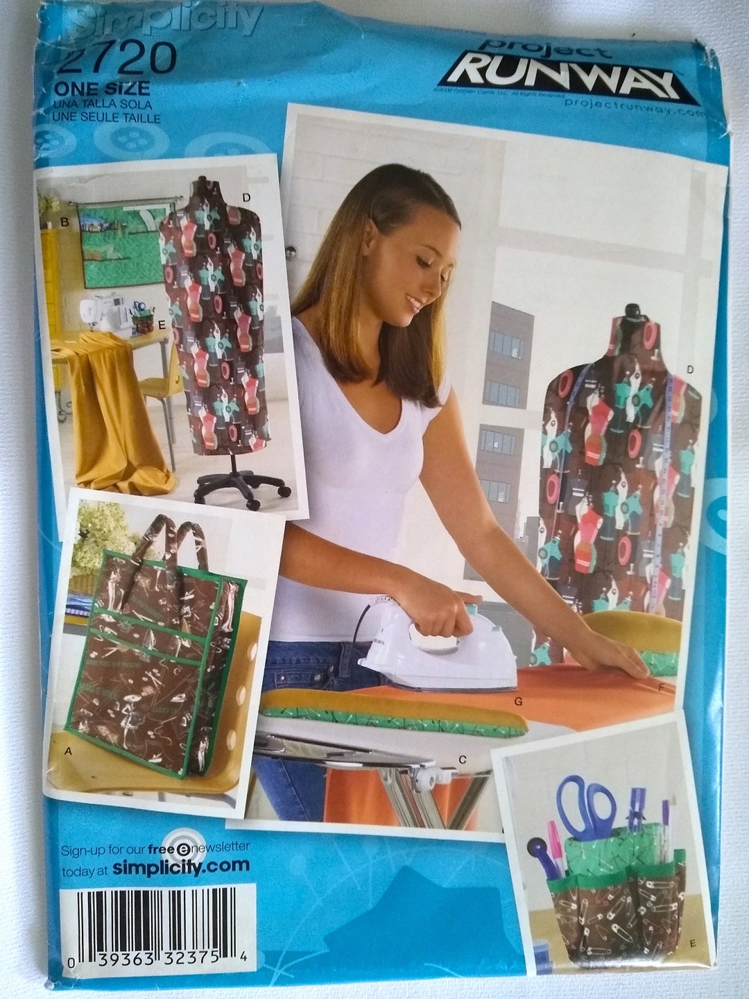 Sewing Room Accessories 2720 Simplicity Sewing Pattern Accessories Form ...