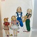 80s Children's Overalls, Butterick 4310, Sewing Pattern, Strap Jumper ...