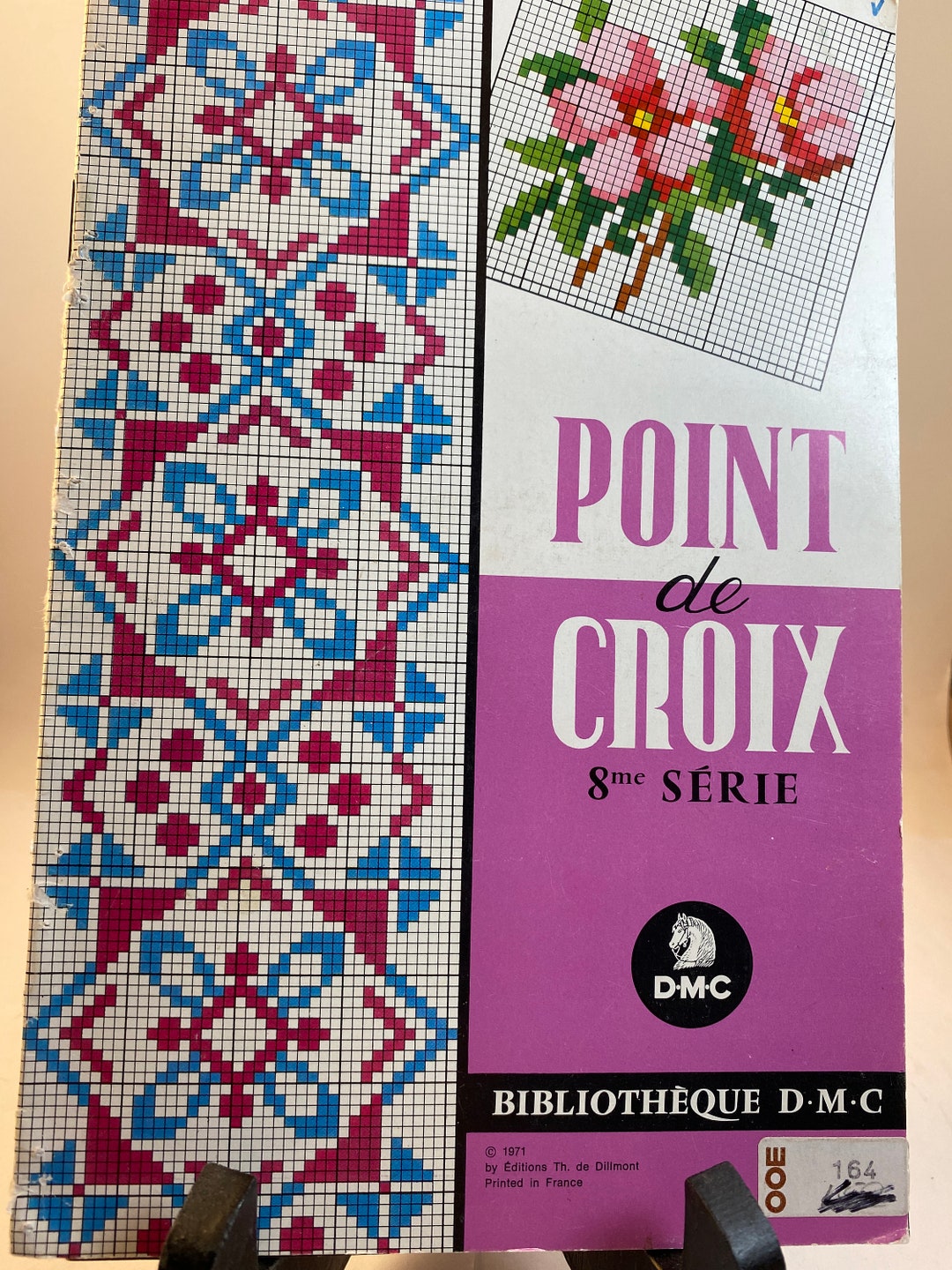 DMC Point De Crox 8 Serie, Cross Stitch Charted Patterns, Instruction ...