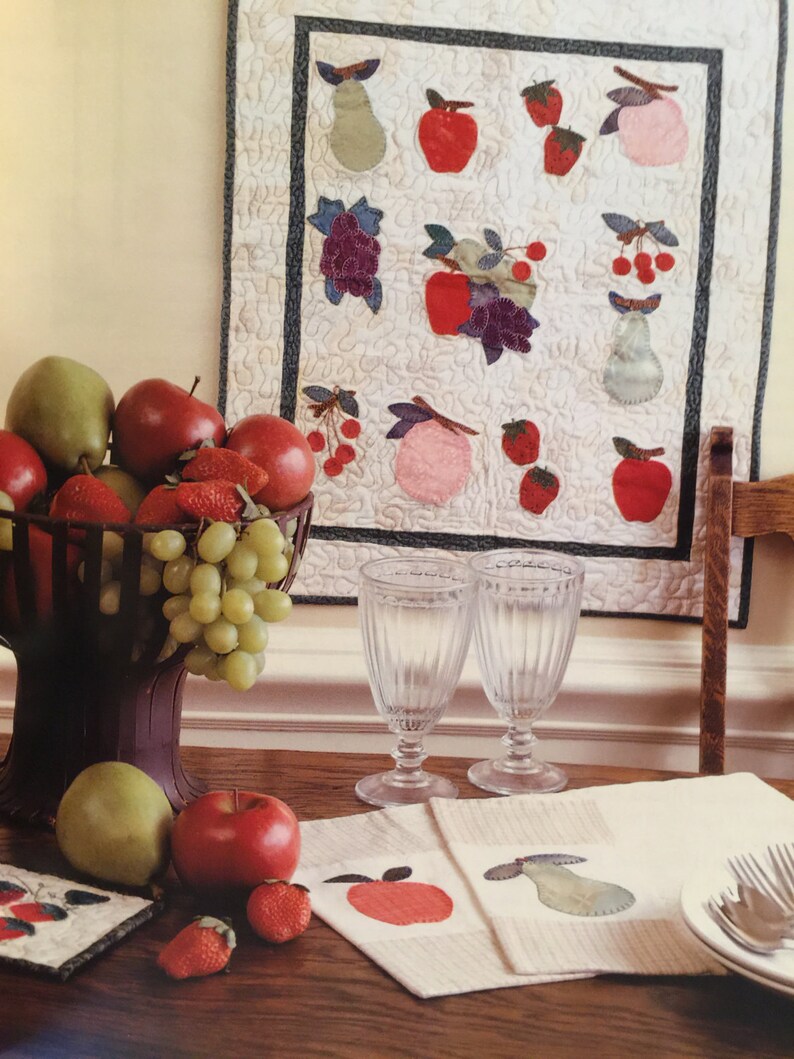 Applique Pattern Instruction Book by Leisure Arts Booklet | Etsy