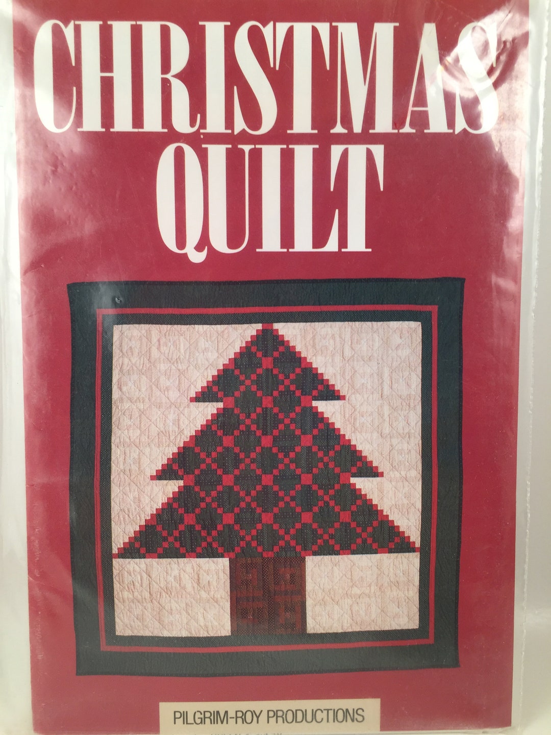 Christmas Quilt, Quilt Pattern, Pilgrim Roy Productions, 53 Inch Wall ...