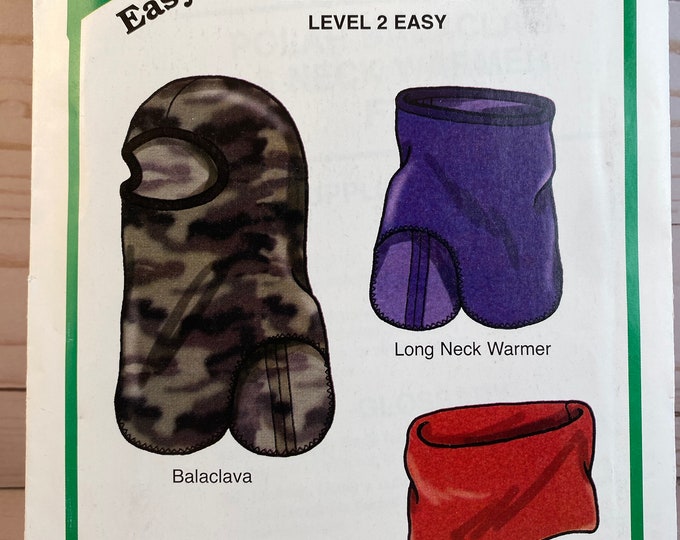 Green Pepper F779, Sewing Pattern, Polar Balaclava, Short Neck Warmers ...