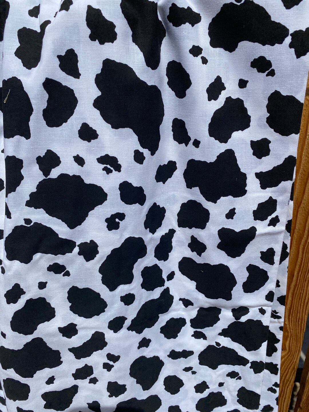 Cow Print Cotton Sewing Material, Cow Print Fabric, Sewing Fabric, 10 ...