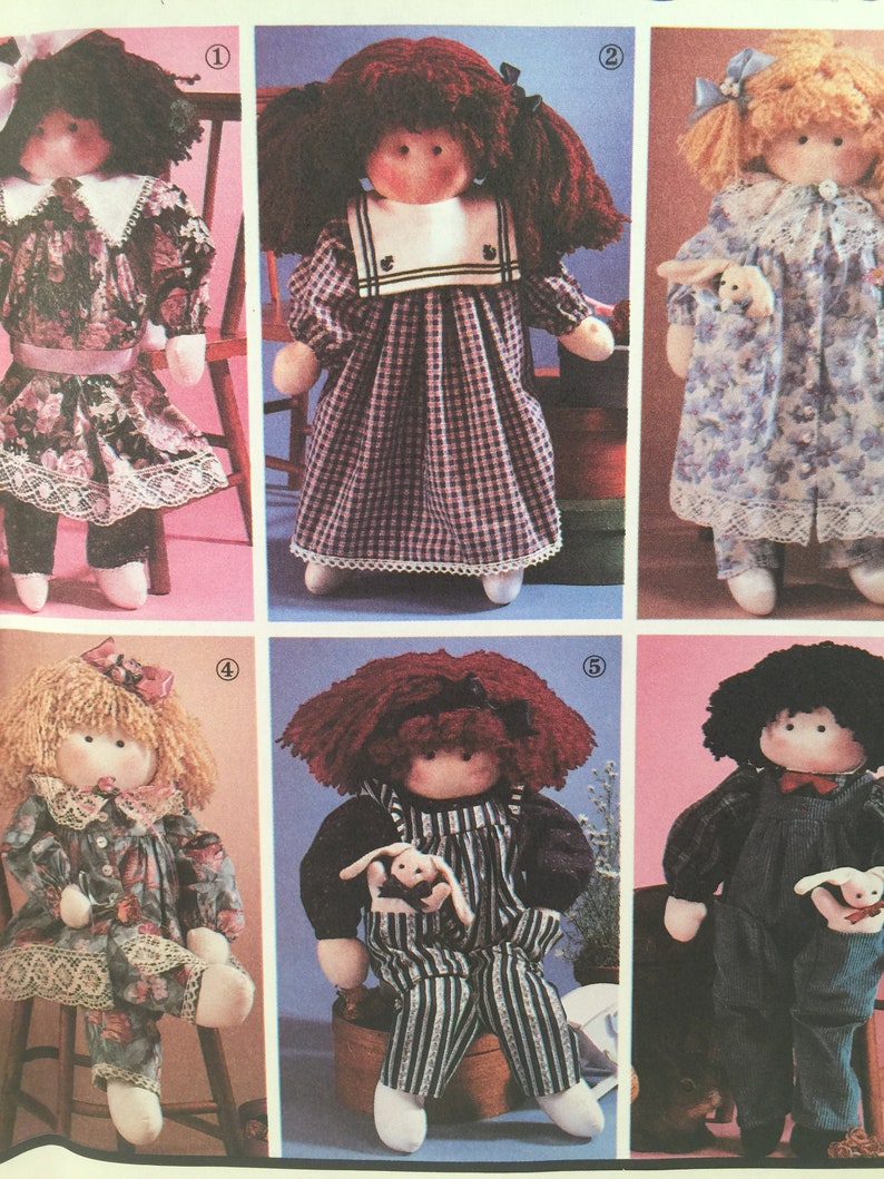 Simplicity 7650 Doll Sewing Pattern: 22 Inch Doll & Clothes - Etsy