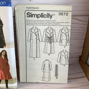 Coat or Jacket, by Khaliah Ali Collection, Simplicity 3672, Sewing ...