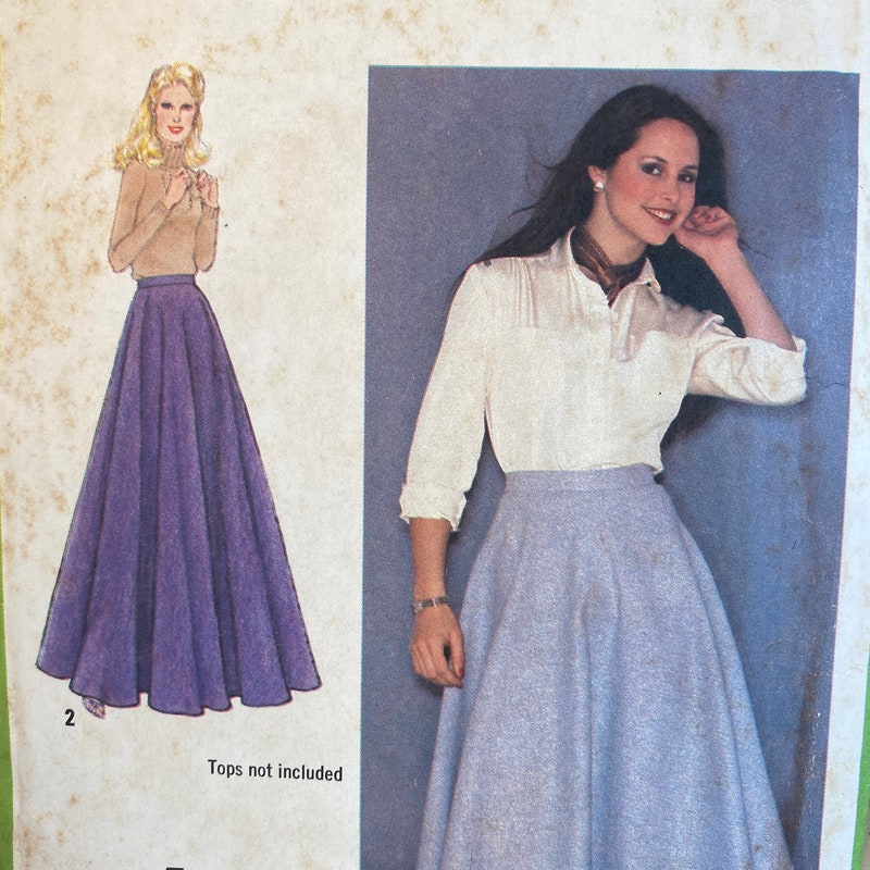 1970s Long Skirt - Etsy