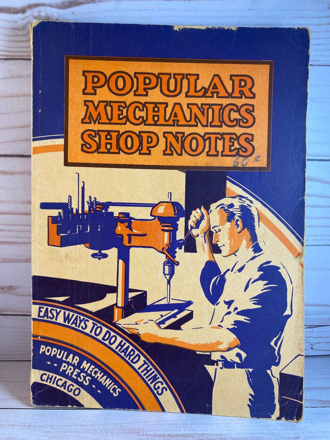 Vintage 1930s Popular Mechanics Shop Notes Book, Men's How to Mechanics ...