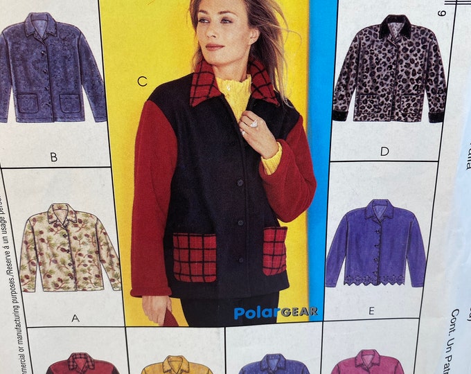 Mccall's 322, 4798, Chenille Jacket, Tote Bag, Sewing Pattern ...