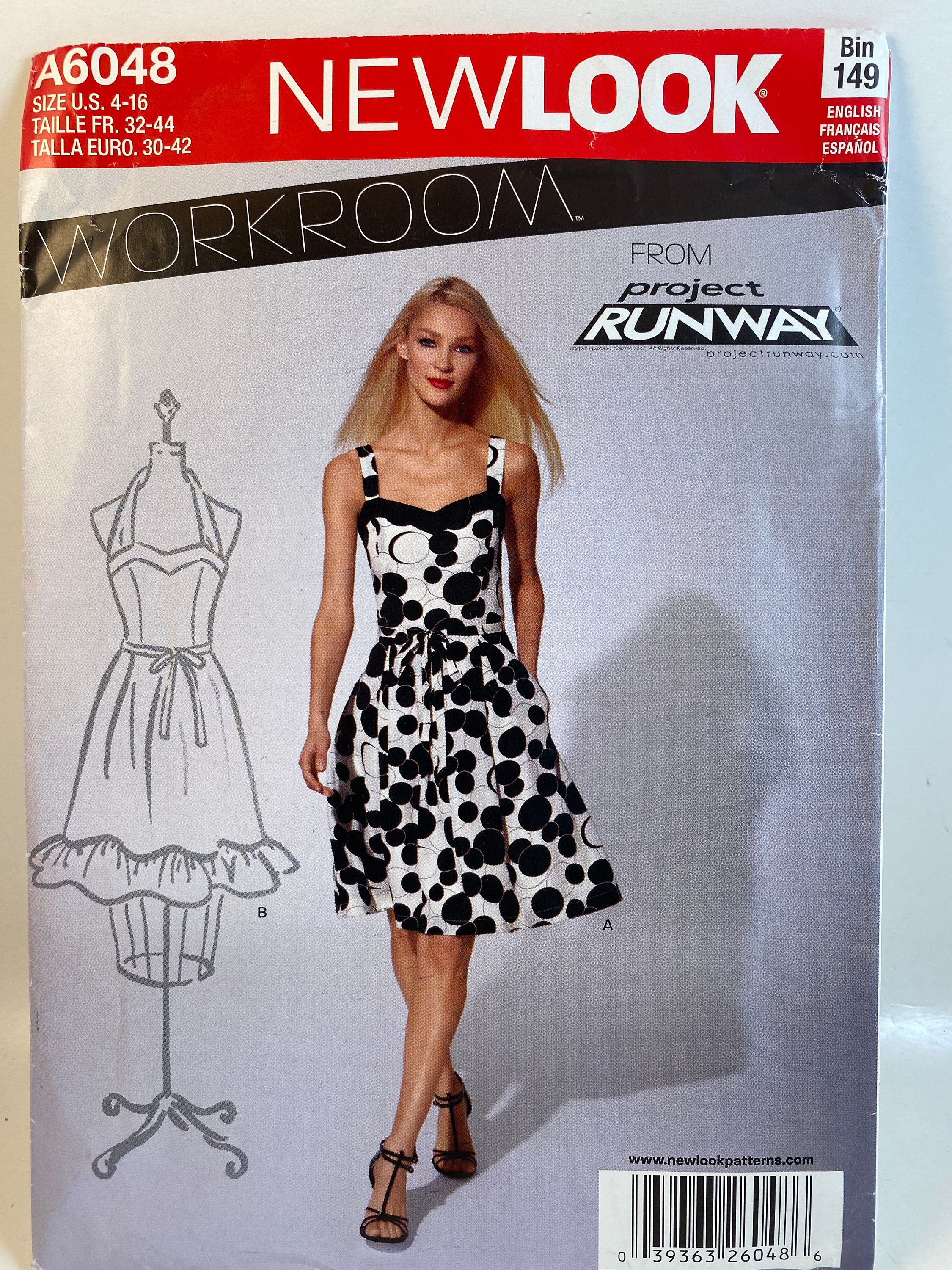 Misses Dress New Look 6048 Simplicity 6048 Sewing Pattern | Etsy