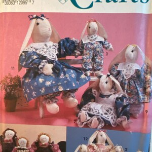 90s Simplicity 7651, Sewing Pattern, Clothes for Purchased 12 in or ...