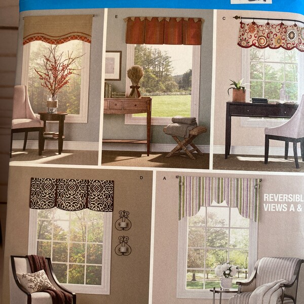 Valance Patterns - Etsy