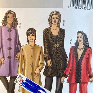 Butterick 4942, Wardrobe, Sewing Pattern, Misses Jacket, Long Pants ...