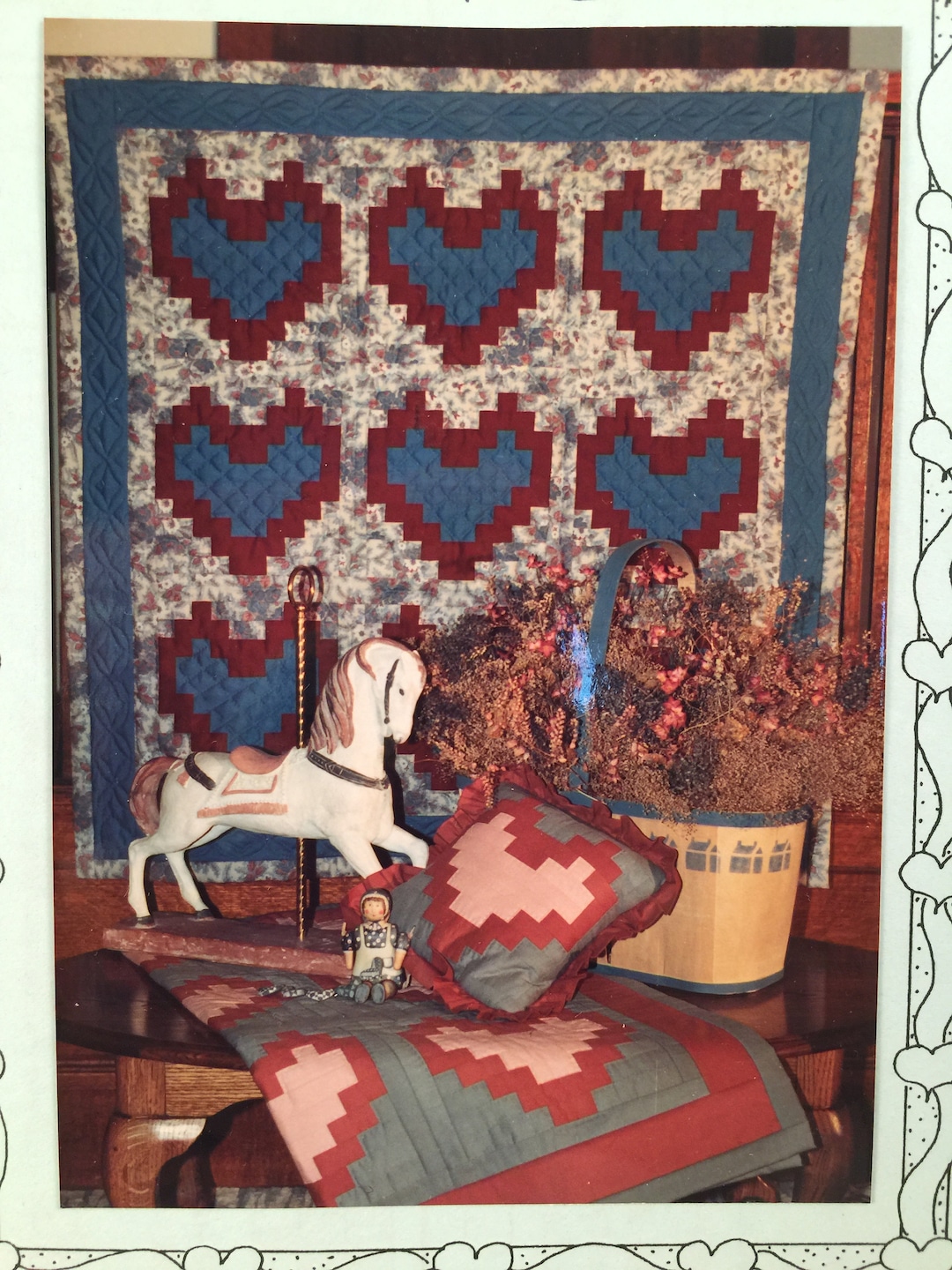 Heart Quilt, Debbie Mumm, Quilt Sewing Pattern, Mumm's the Word Pattern ...