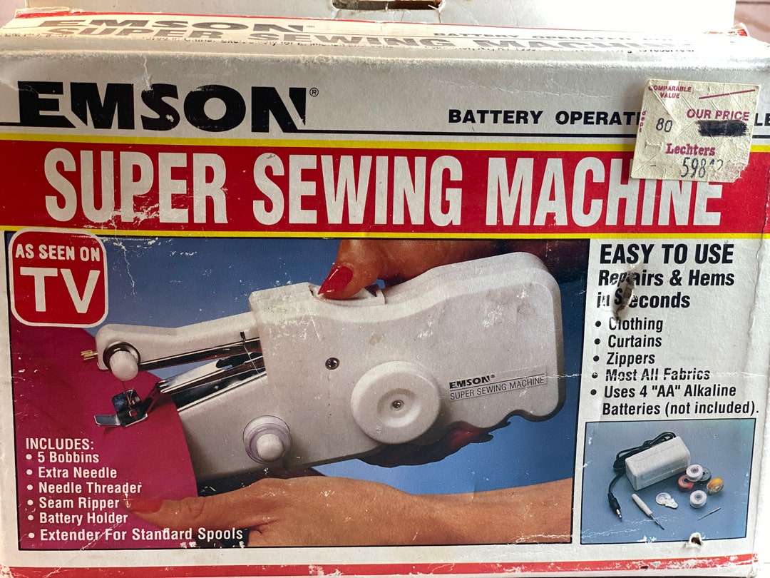 Emson ,super, Sewing Machine, Portable Battery Operated, Tested Working ...