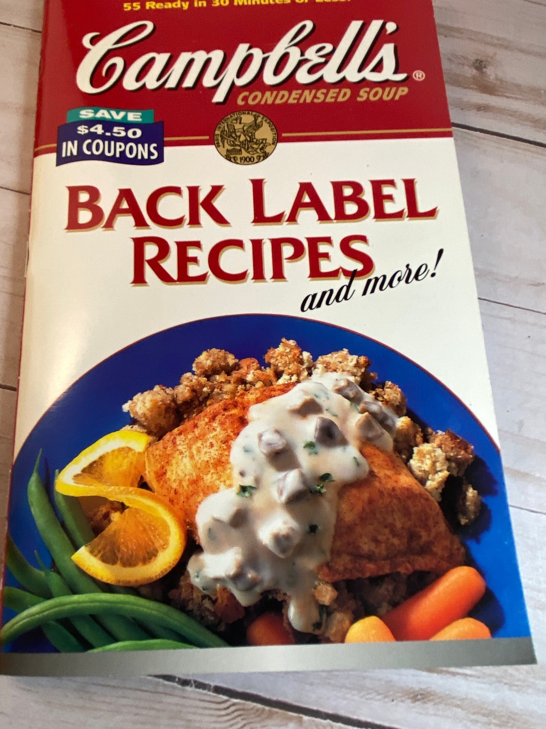 Campbell's Back Label Recipes: and More Recipe Booklet, Soft Cover ...