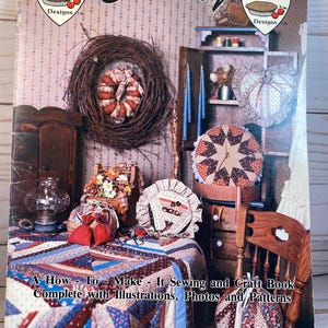 Country, A How To, Make It Sewing, and Craft Book, Photos, Patterns ...