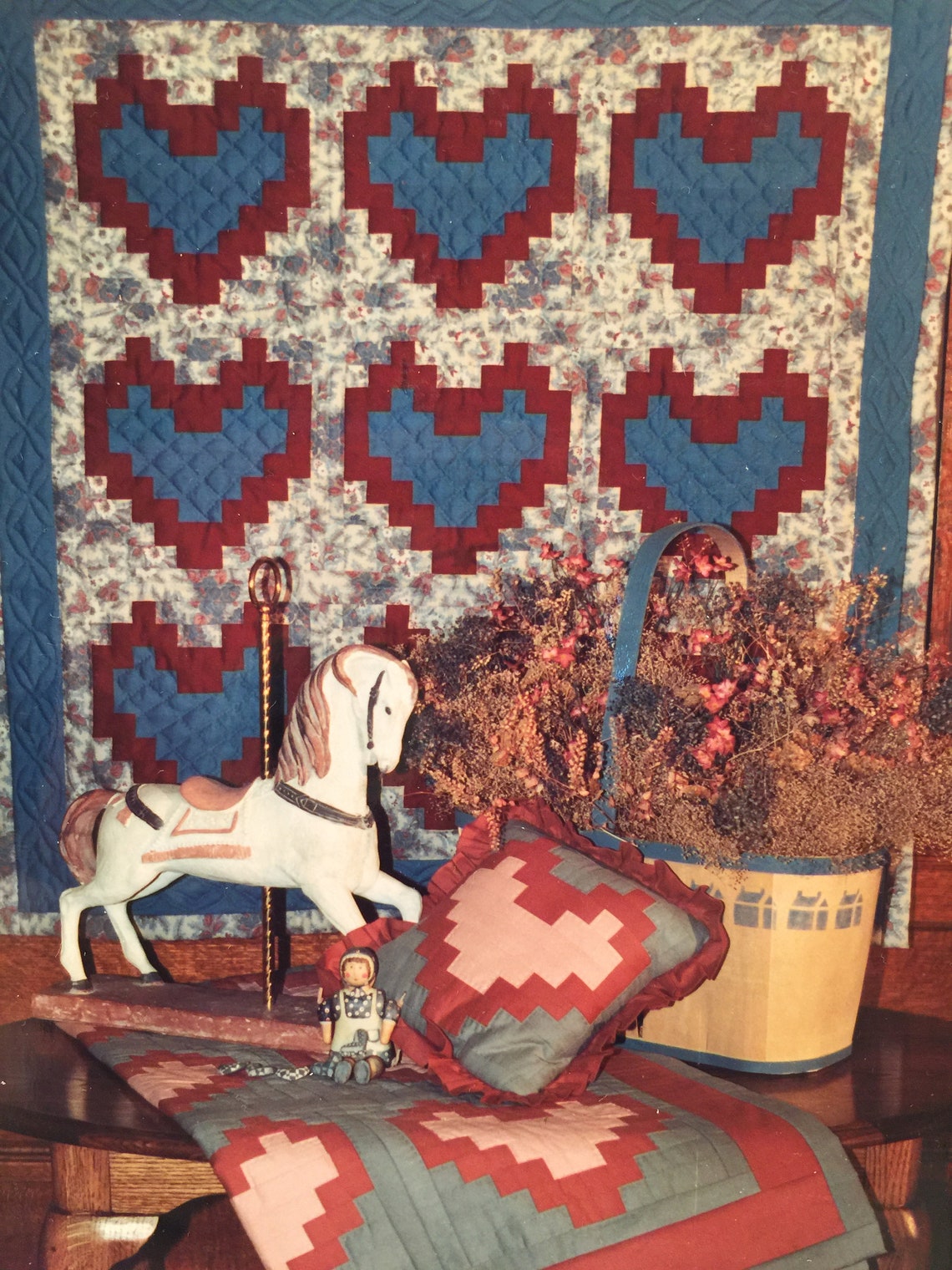 Heart Quilt Debbie Mumm Quilt Sewing Pattern Mumm's the - Etsy