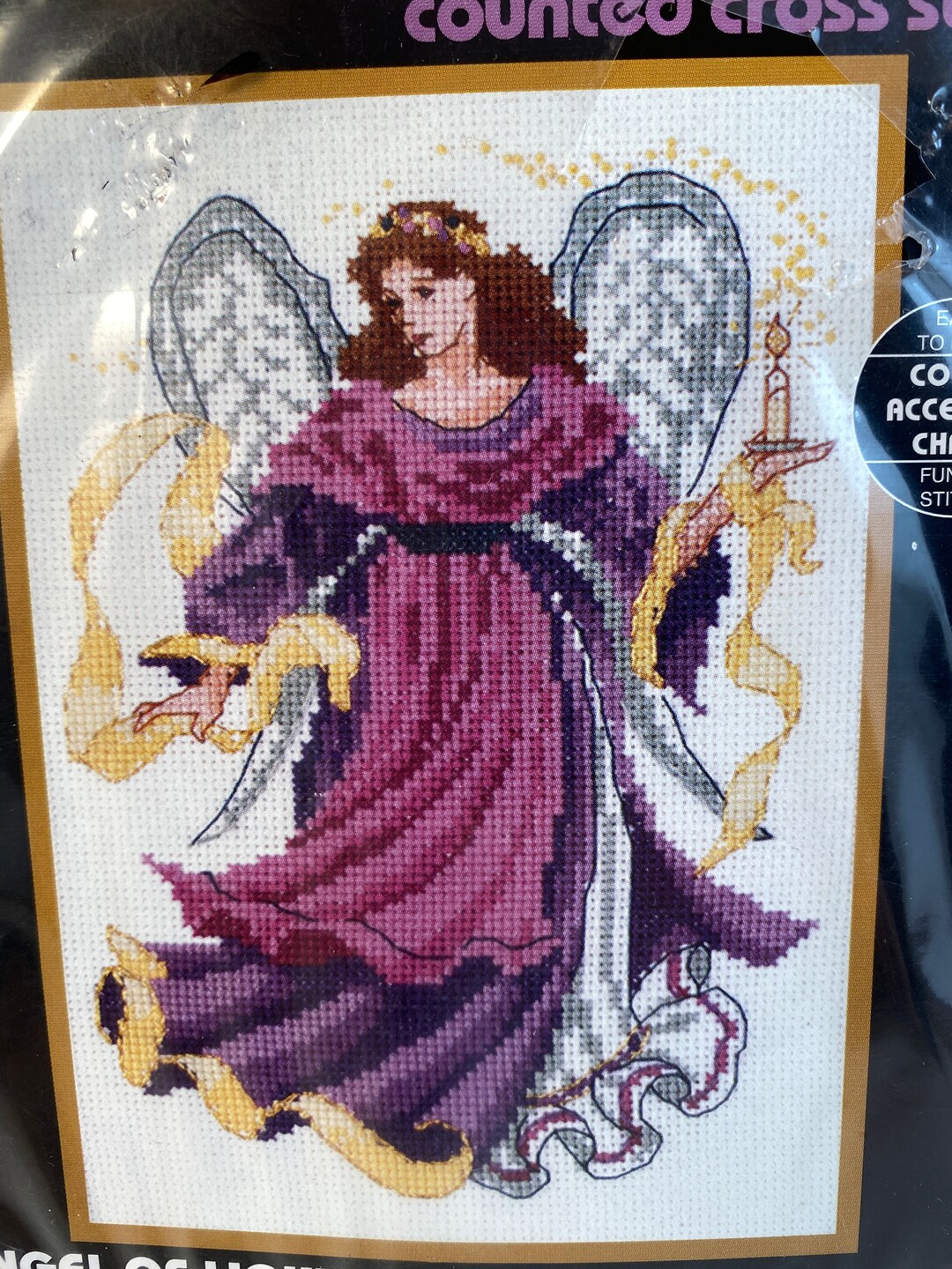 Angel of Light, Dimensions 6669, Counted Cross Stitch Kit, Angel ...