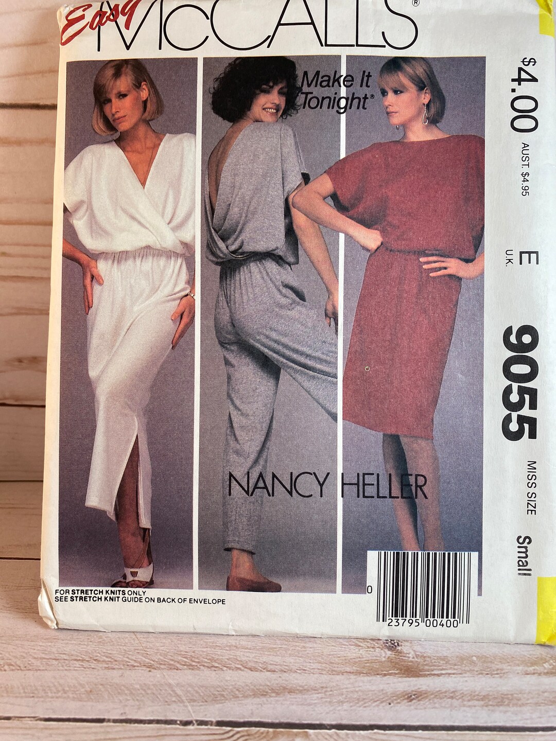 90s Dress & Jumpsuit Sewing Pattern Mccall's 9055 - Small - Etsy