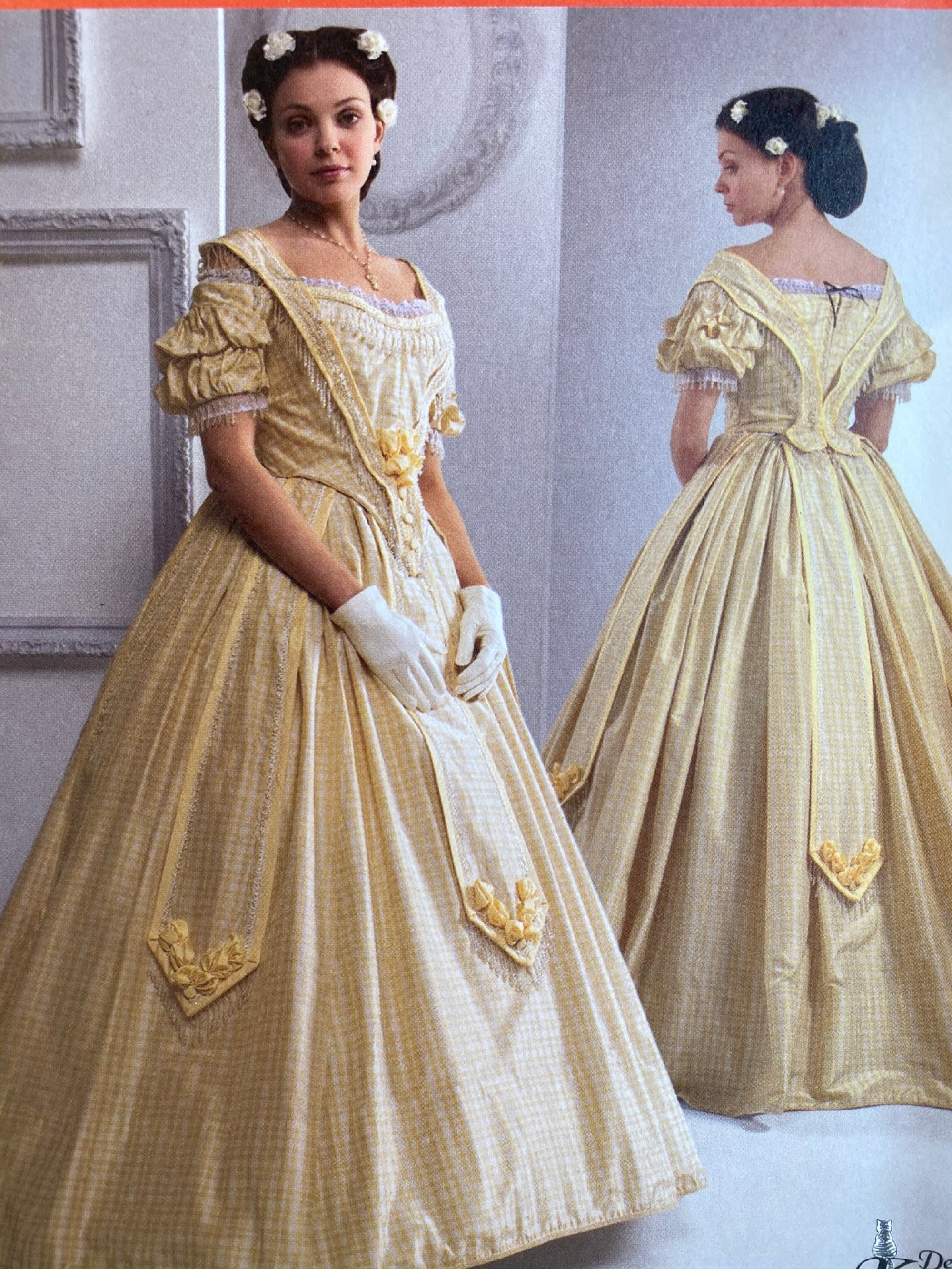 Civil War Ball Gown Dress