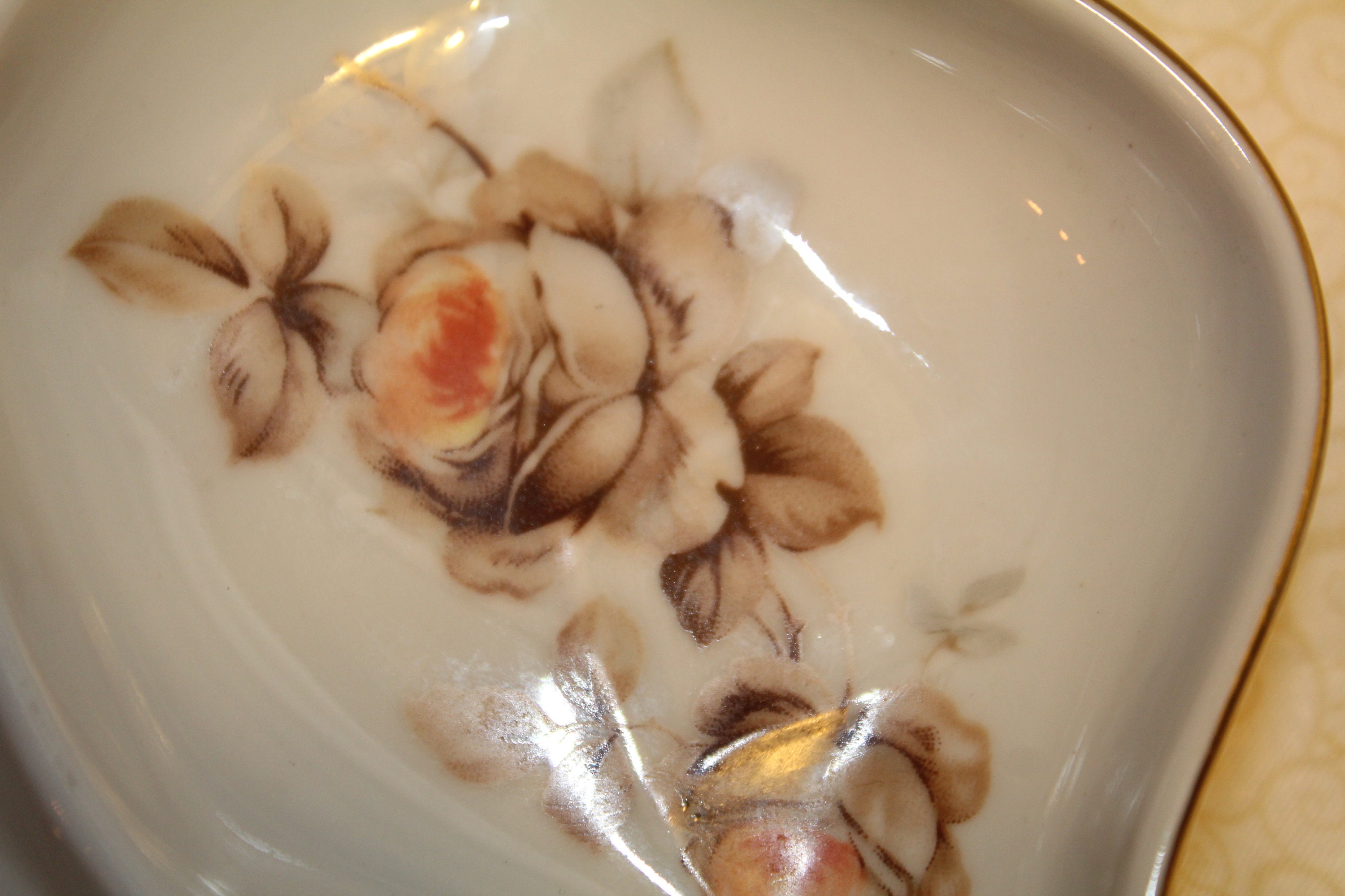 Vintage Mitterteich (bavaria, Germany) Norway Rose Pattern, Three ...