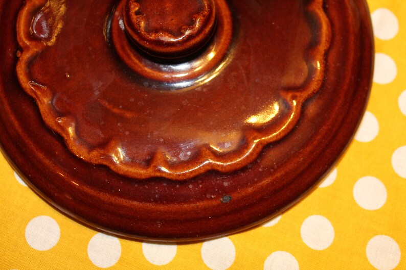 Marcrest Daisy & Dot Cookie Jar Mid Century Kitchen Decor Oven Proof ...