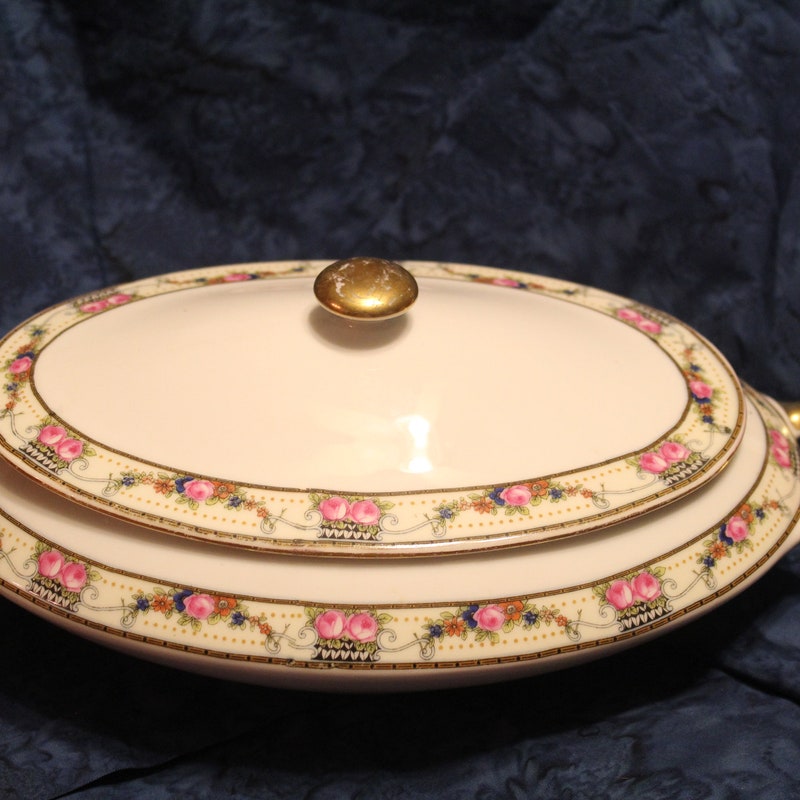 Rose Pattern China - Etsy