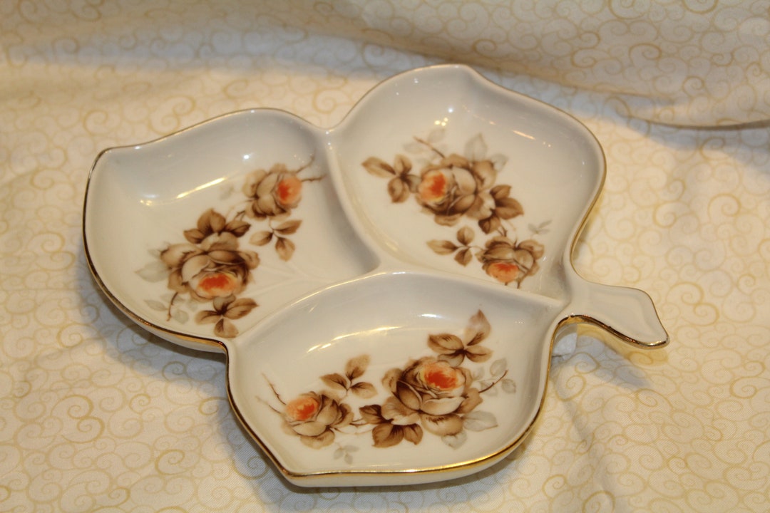 Vintage Mitterteich (bavaria, Germany) Norway Rose Pattern, Three ...
