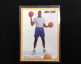 Shaquille O'neal Rookie Card Nrmt-mint Condition 1992 Classic ...