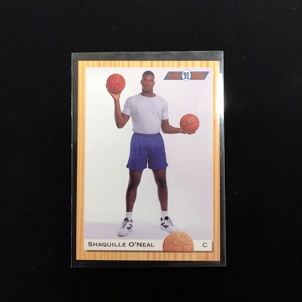 Shaquille O’neal 1992 Draft Picks Card - Etsy