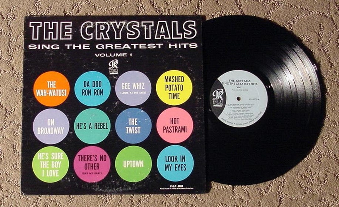 THE CRYSTALS Sing the Greatest Hits Phlp-4003 1963 1st - Etsy