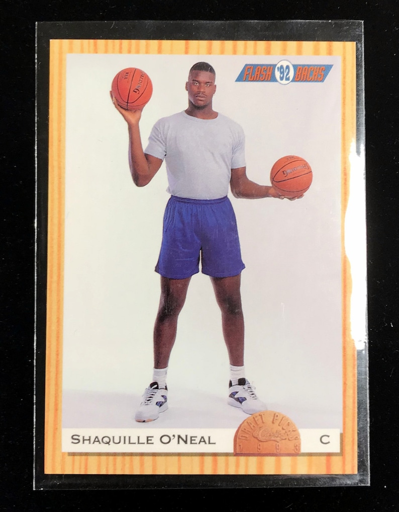 Shaquille O'neal Rookie Card Nrmt-mint Condition 1992-93 | Etsy