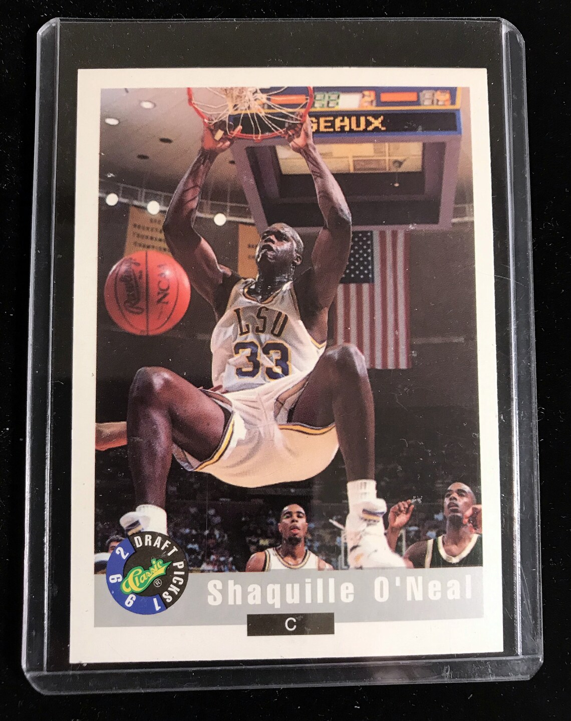 Shaquille O'neal Rookie Card Nrmt-mint Condition 1992 | Etsy