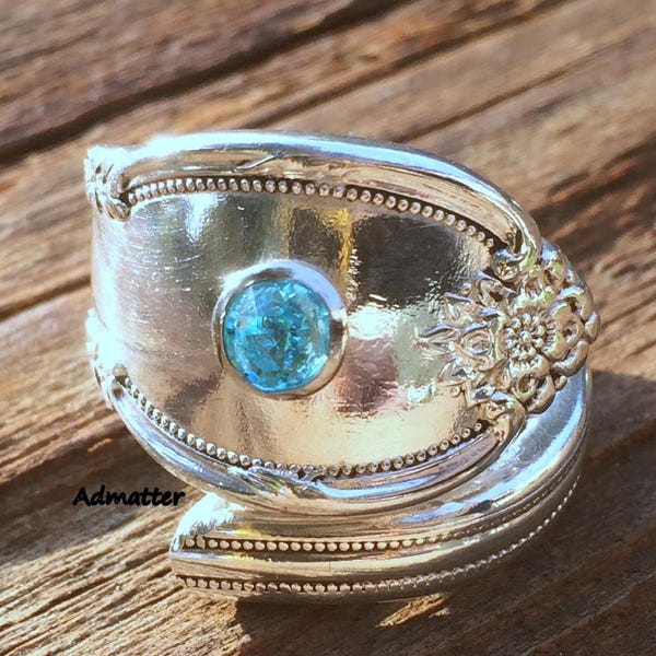 Wrapped Spoon Ring - Etsy