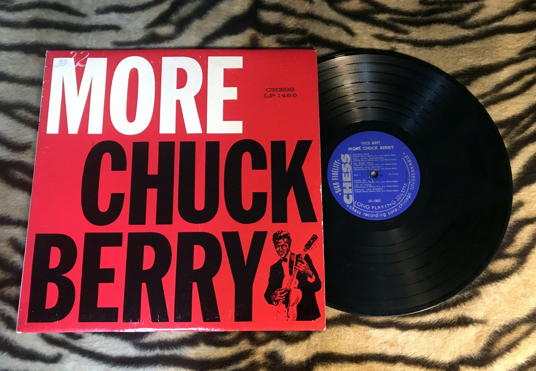 MORE CHUCK BERRY 1st Pressing! Chess Lp-1465 Blue Label R&B Greatest ...