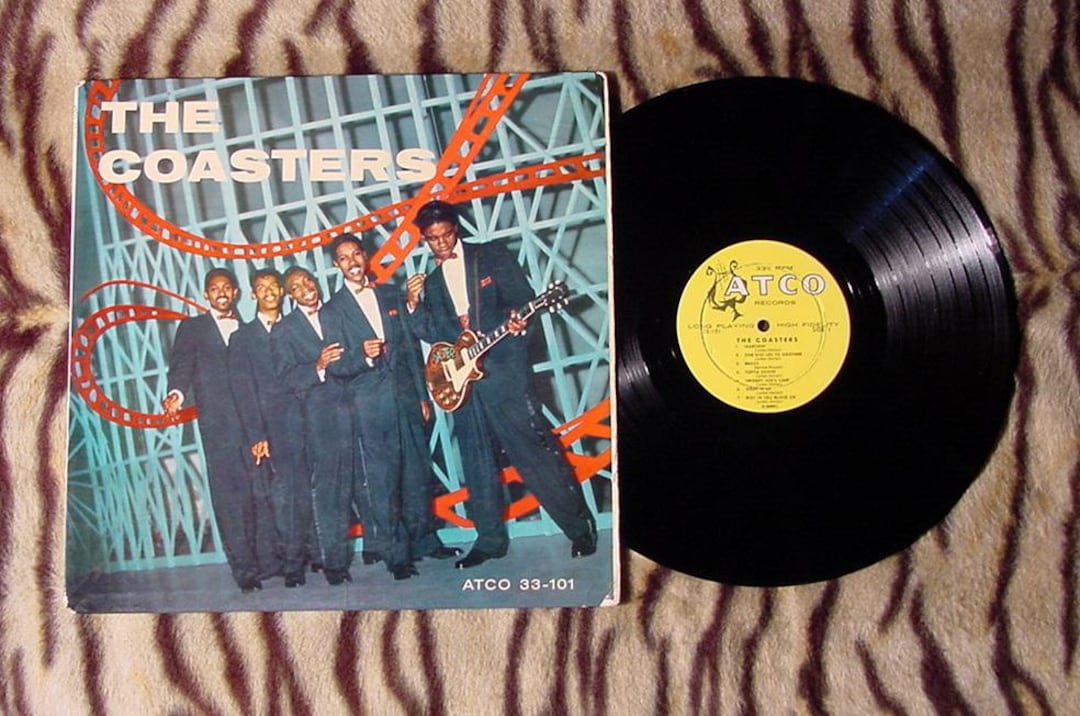 The Coasters 1958 Debut Album Self-titiled Extremely Rare 1st Pressing ...