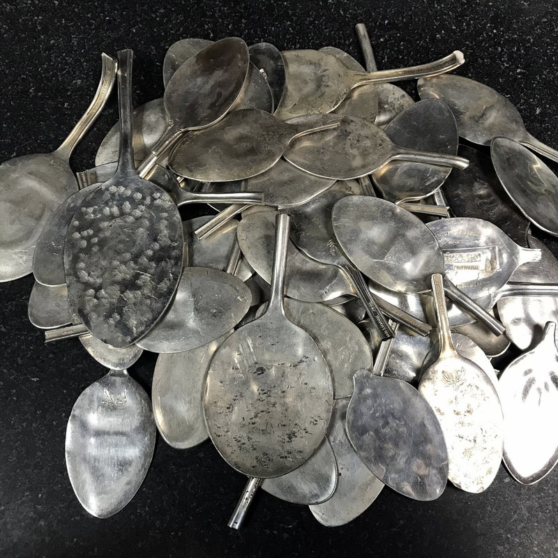 Flattened Spoons - Etsy