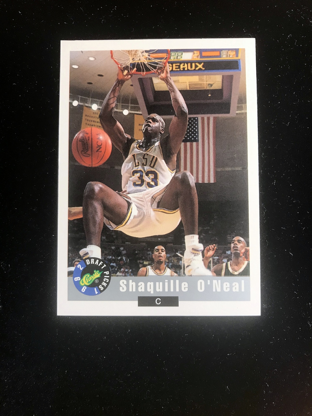 Shaquille O'neal Rookie Card Nrmt-mint Condition 1992 Classic ...