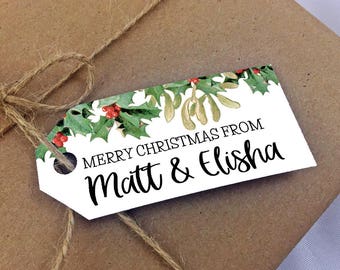 Christmas tags | Etsy
