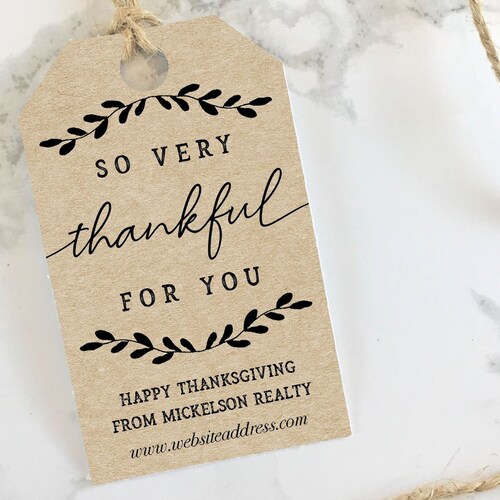 Thanksgiving Printable Tag Editable Gift Tag Template - Etsy