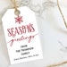 Printable Christmas Tags Season's Greetings Gift Tags - Etsy