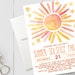 Printable Summer Solstice Party Invitation Sun & Stars Solstice Party ...