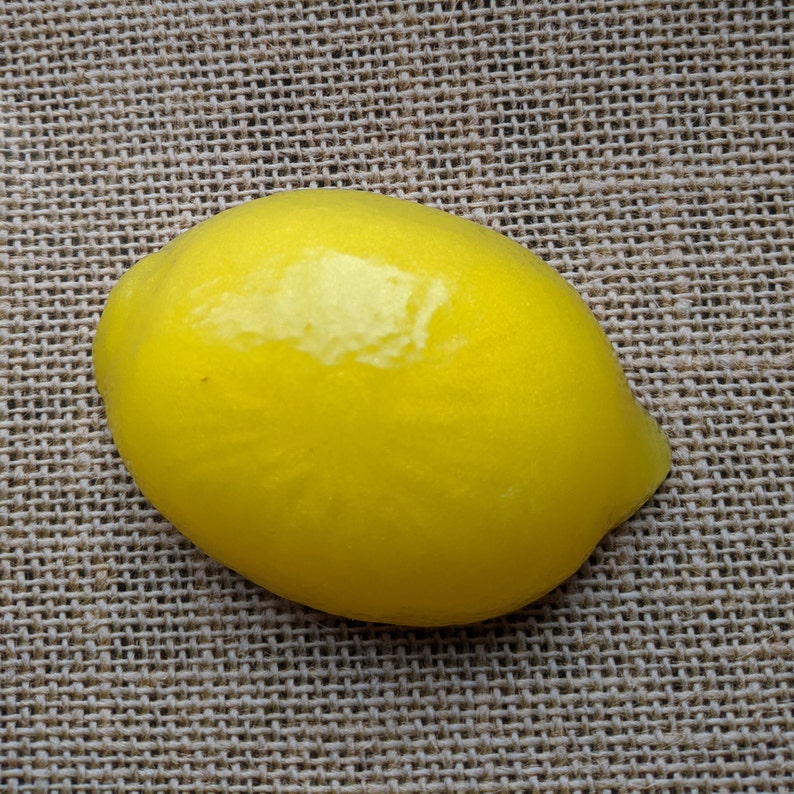 Lemon Soap, Fruit Soap, Vegan, Made in Wisconsin - Etsy