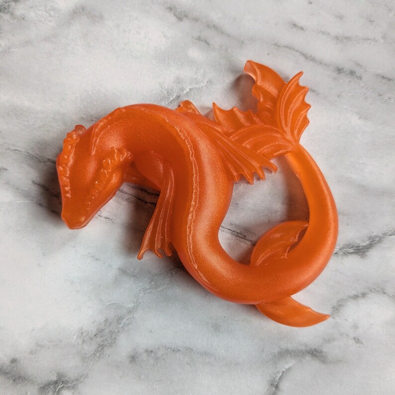 Sea Serpent Soap, Mythical Creature Gift, Vegan, Made in Wisconsin - Etsy