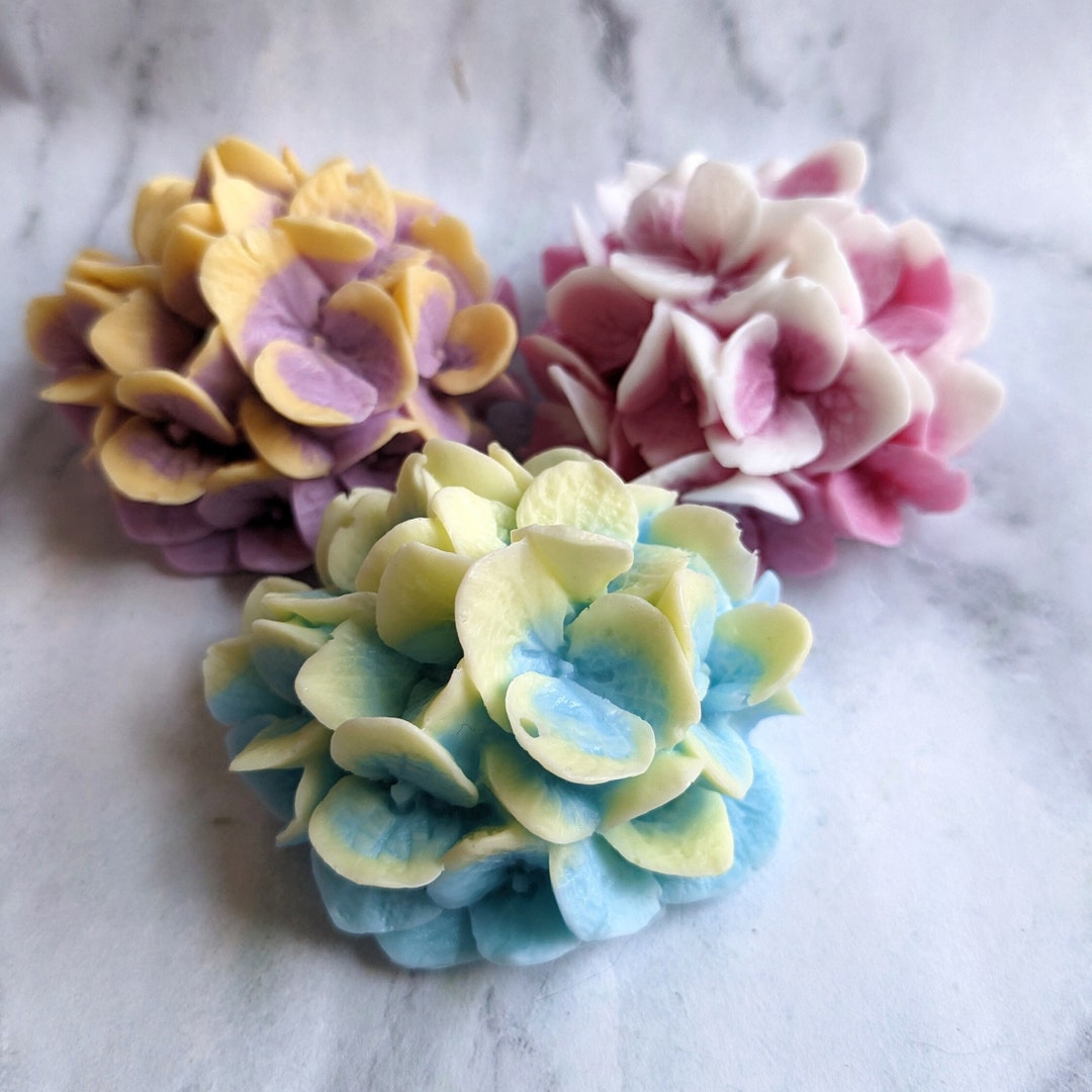 Hydrangea Soap, Flower Shaped Soap, Gift for Gardener, Made in ...